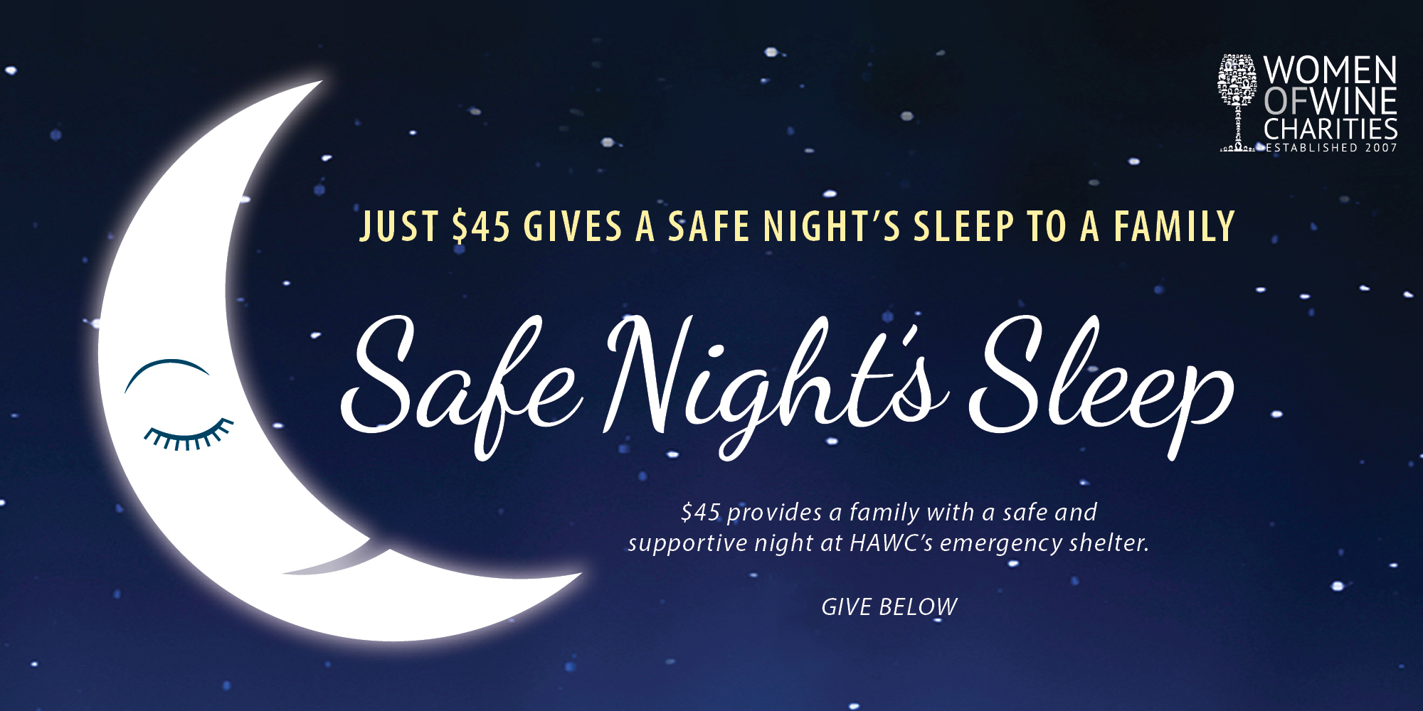 SAFE NIGHT'S SLEEP DONATIONS