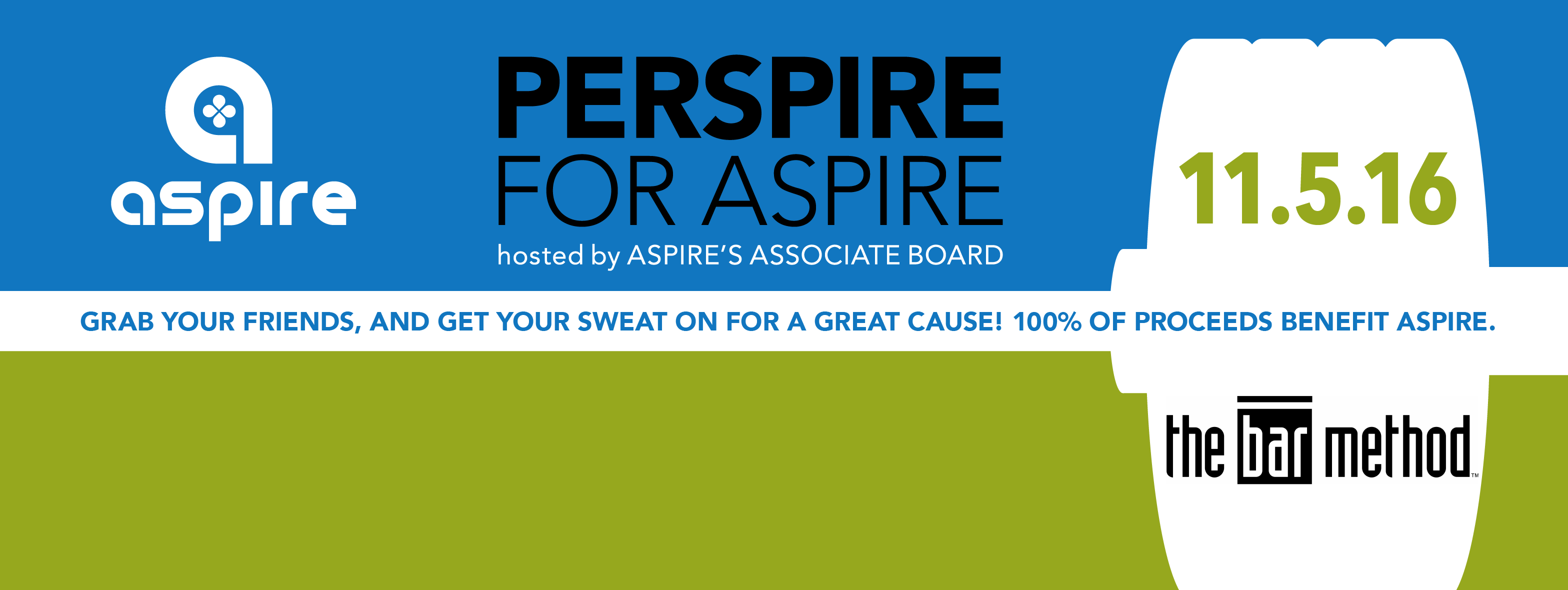 Perspire for Aspire